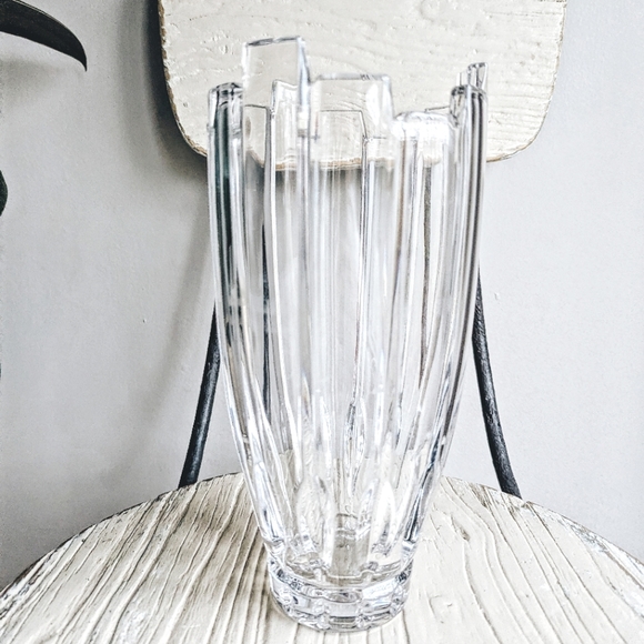 Gorham | Accents | Vintage Gorham Crystal Flower Vase Acapella Pattern ...